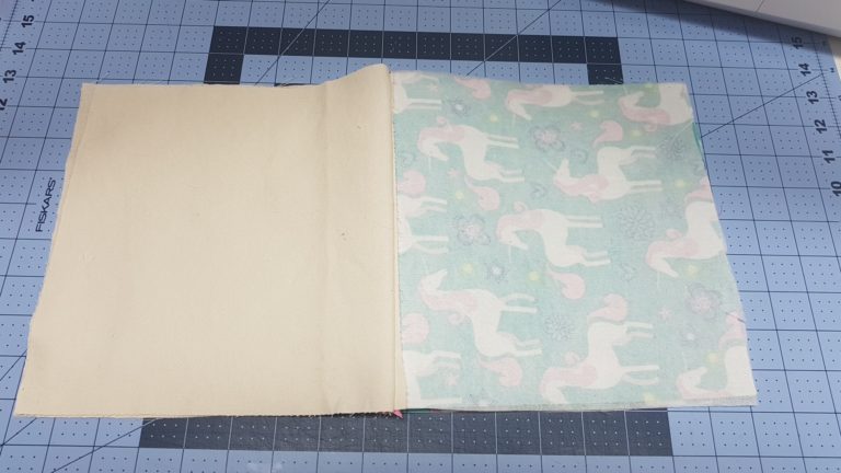 Lace Zipper Square Pouch tutorial | Charmed By Ashley